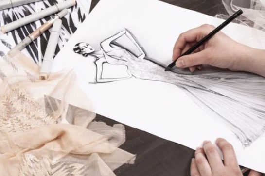 Croqui básico reto no grafite