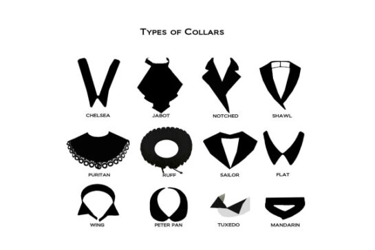 tipos de gola feminina