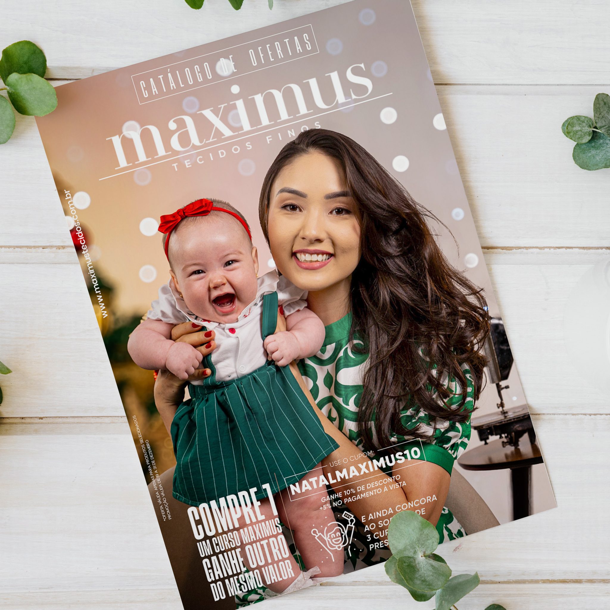 Baixe o Catálogo de Ofertas do Natal Maximus 2024 - Blog Maximus Tecidos